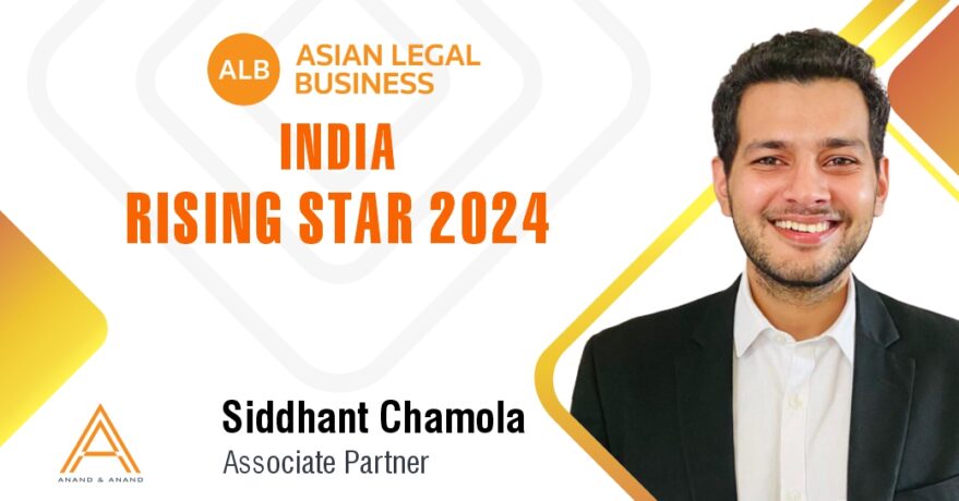 Associate Partner Siddhant Chamola has been recognized as ALB India ...